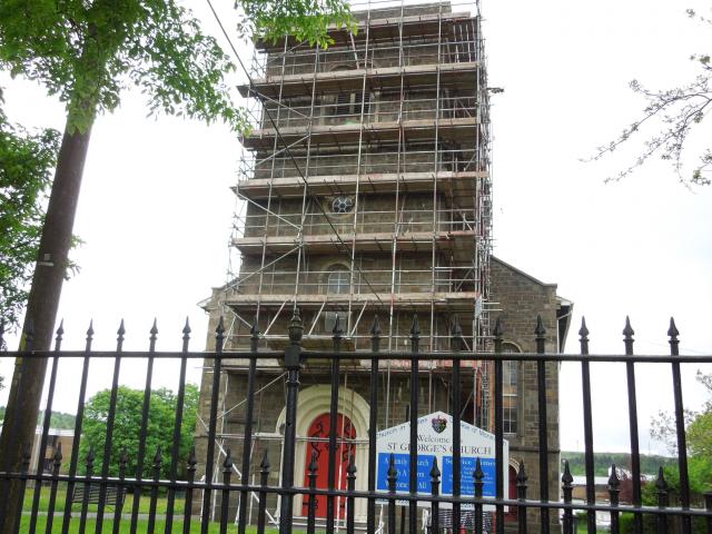 T:UK - Tredegar St Georges Church Tower Centre