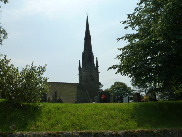 T:UK - Butterton Church Spire