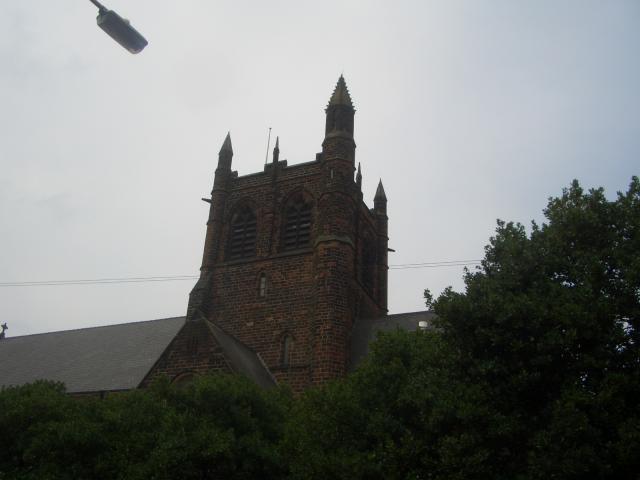 T:UK - Oxton Church Tower SE Pinnacle