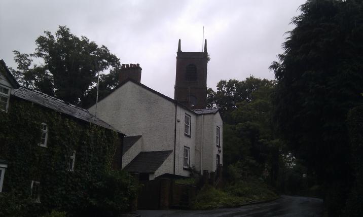 T:UK - Goostrey Church Tower Flagstaff