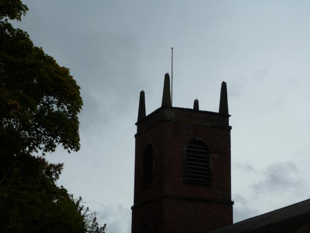 T:UK - Goostrey Church Tower Flagstaff