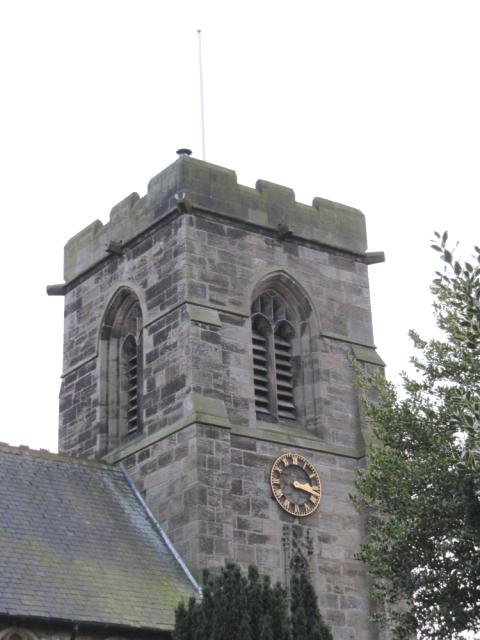 T:UK - Greatham Church Tower Flagstaff