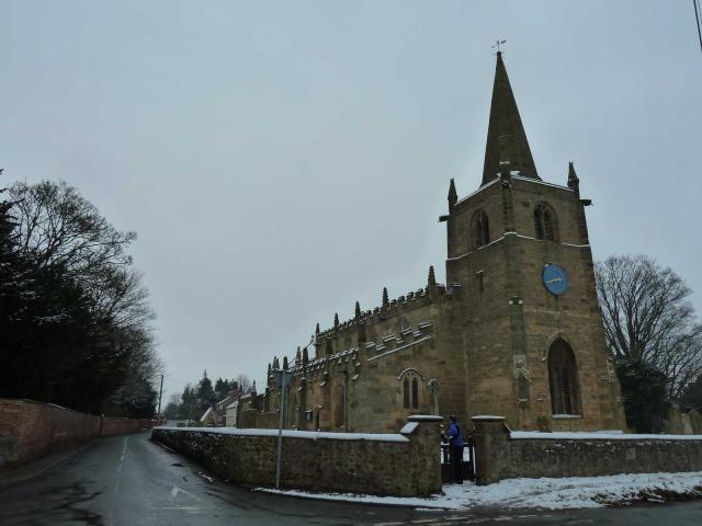 T:UK - Burneston Church Spire