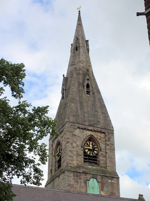 T:UK - Ruthin Church Spire