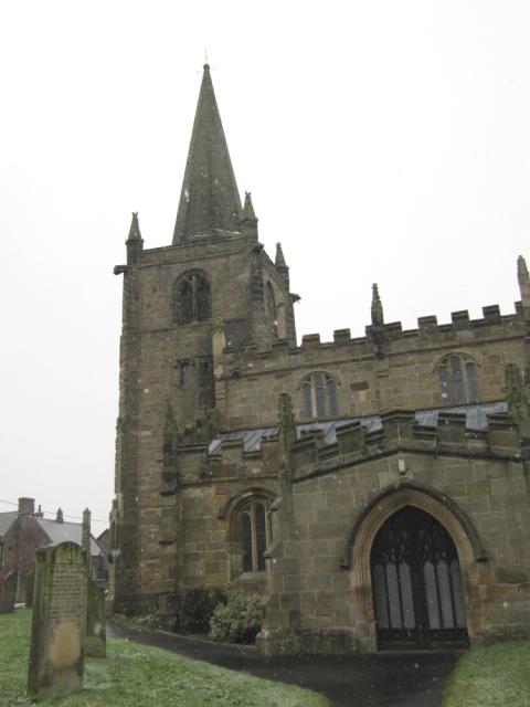 T:UK - Burneston Church Spire