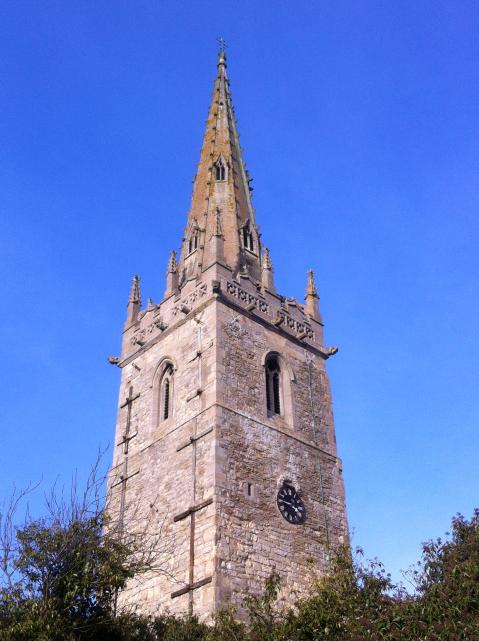T:UK - Coleby Church Spire