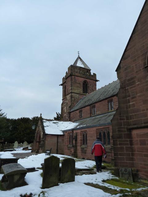 T:UK - Christleton Church Tower Vane