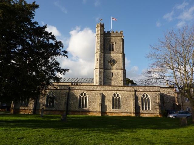 T:UK - Axminster Church Tower Vane