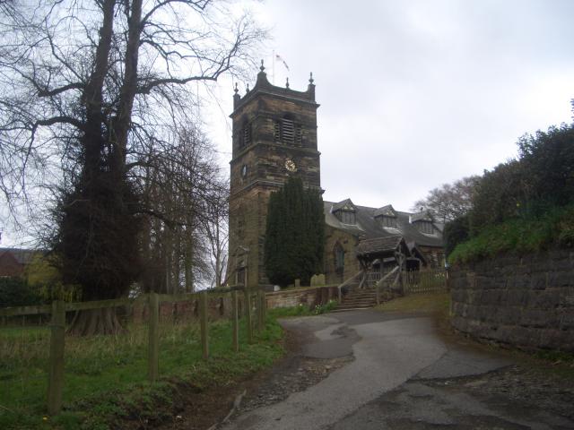 T:UK - Rostherne Church Tower Flagstaff