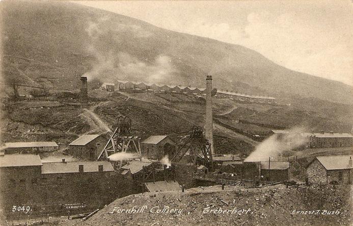 T:UK - Fernhill Colliery Chimney