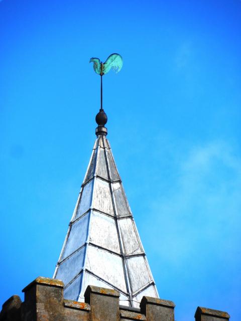 T:UK - West Lynn Church Tower Vane