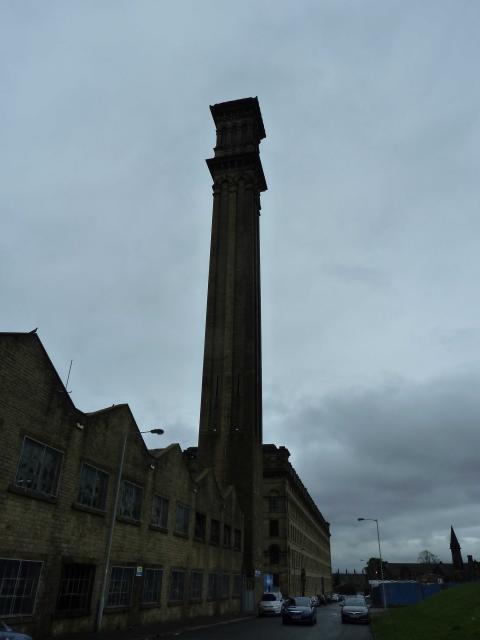 T:UK - Manningham Factory Chimney