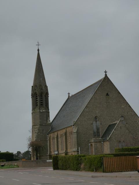 T:UK - Duffus Church Spire