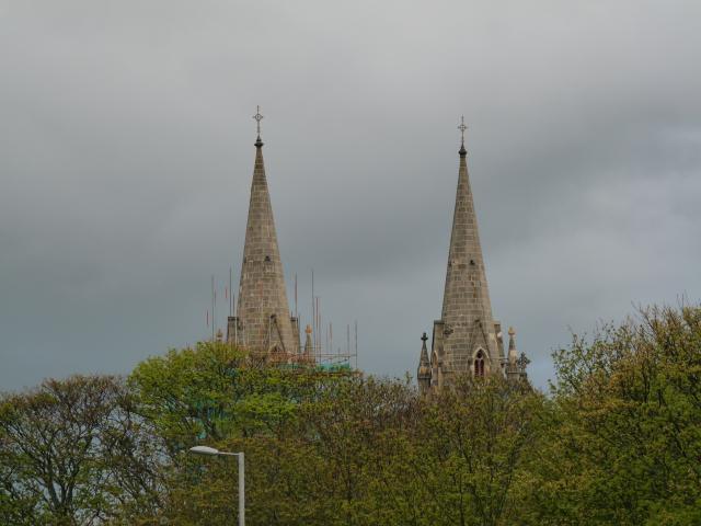 T:UK - Buckie St Peters Church North Spire