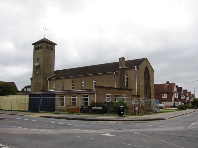 T:UK - Bishop Hannington Church Tower Cross