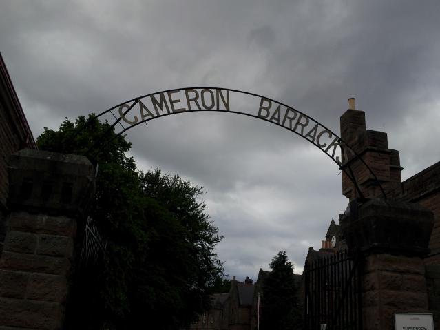 T:UK - Inverness Barracks Spire