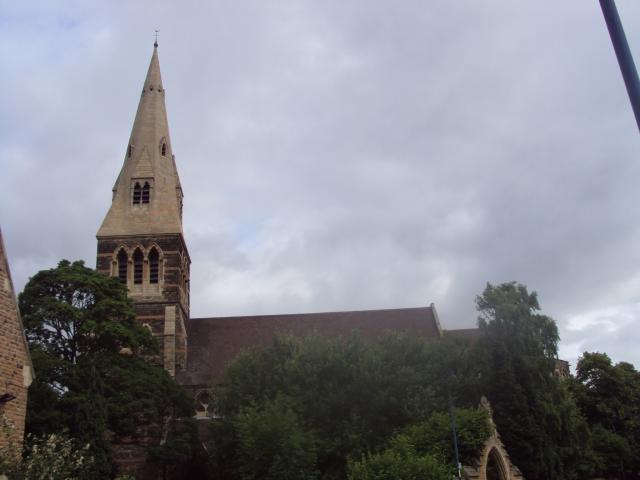 T:UK - All Saints Church Spire Nottingham