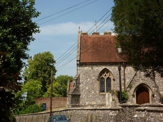 T:UK - Eling Church Tower Flagstaff