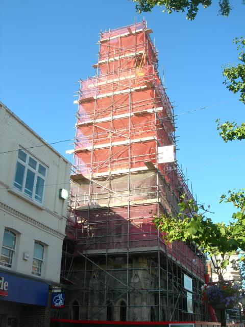 T:UK - Methodist Church Spire Poole