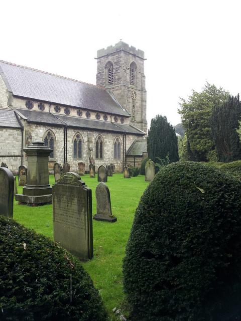 T:UK - Greatham Church Tower Flagstaff