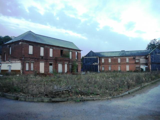 T:UK - Sleaford Mental Hospital Chimney