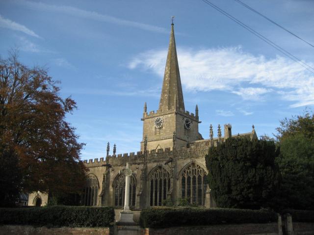 T:UK - Bromham Church Spire