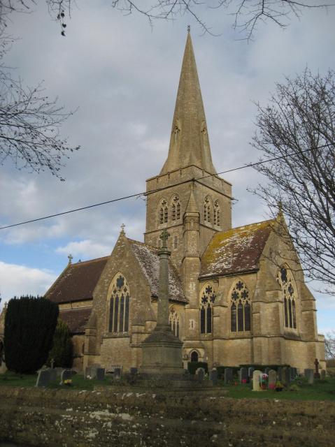 T:UK - Sutton Veny Church Spire