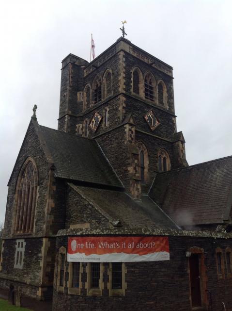 T:UK - Windermere Church Tower Vane