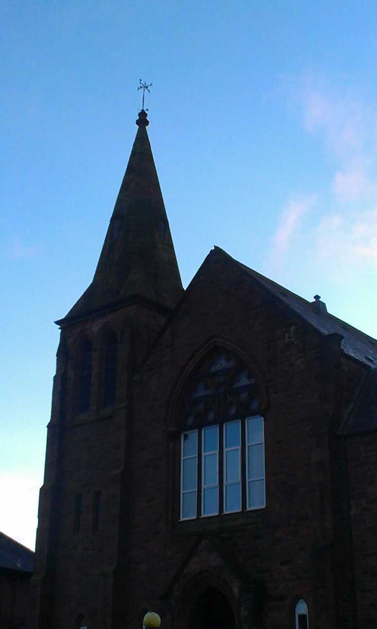 T:UK - Hurlford Church Spire