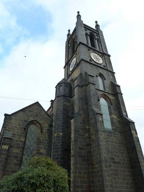 T:UK - St Mary Church Tower Honley Centre