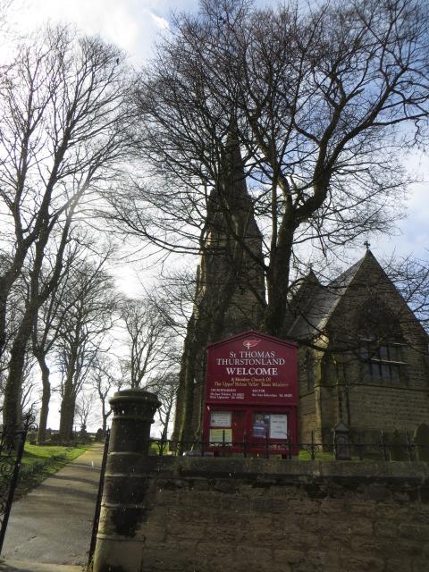 T:UK - Thurstonland Church Spire