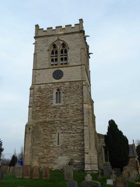 T:UK - South Muskham Church Tower Vane