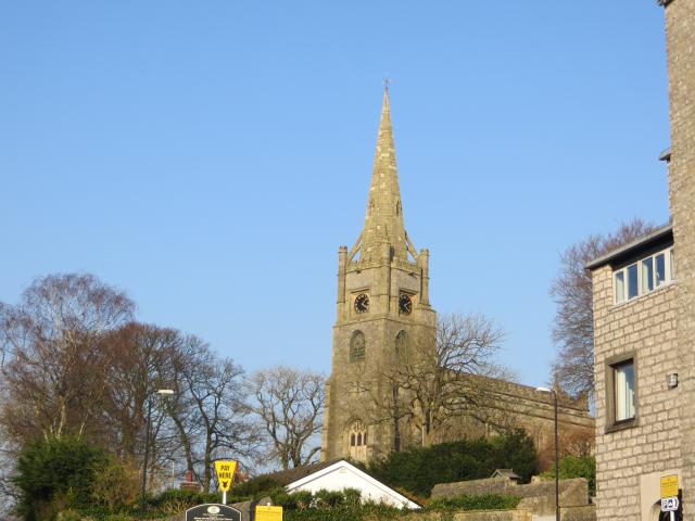 T:UK - Clitheroe St Marys Church Spire
