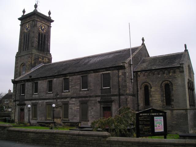 T:UK - Meltham Church Tower Vane