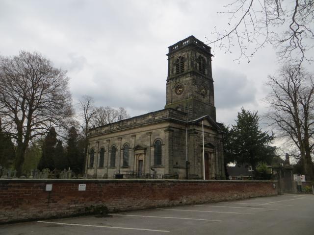T:UK - Alsager Church Tower Flagstaff