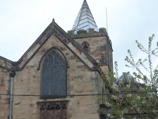T:UK - Hawarden Church Spire