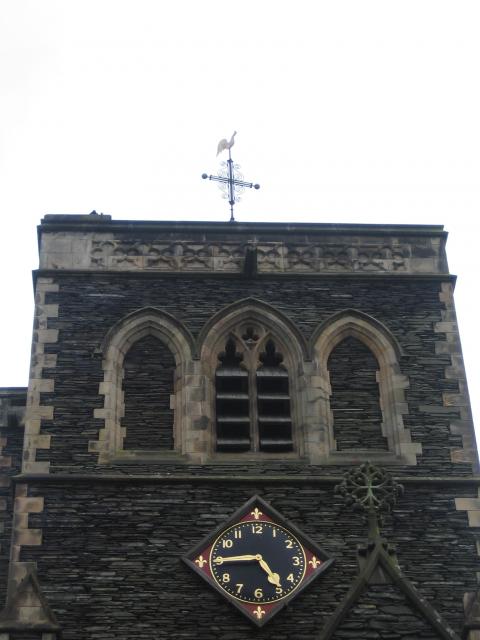 T:UK - Windermere Church Tower Vane