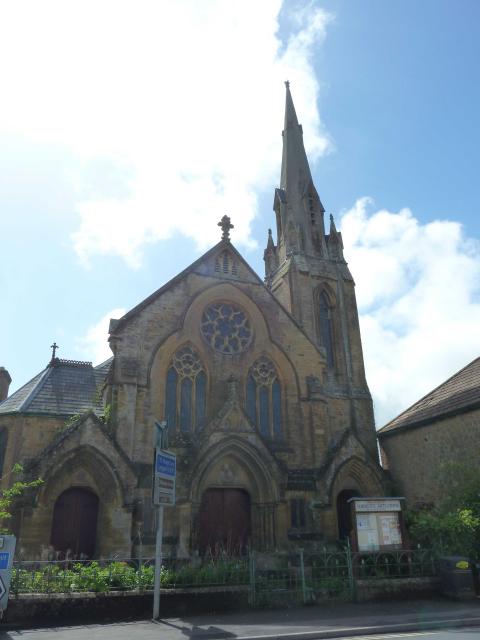 T:UK - Ilminster Methodist Church Spire