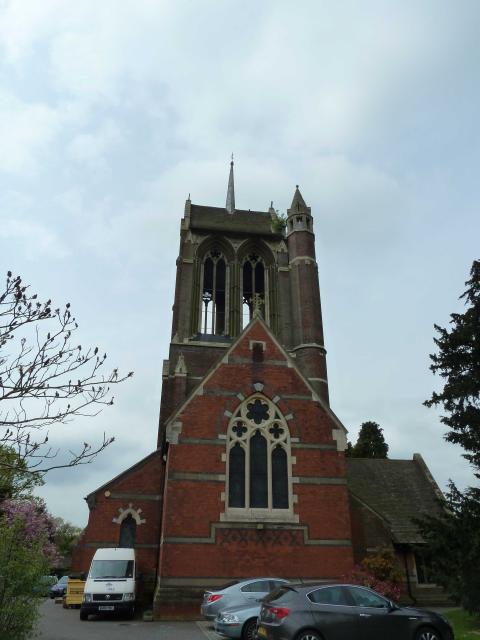 T:UK - Wythall Church Spired Tower