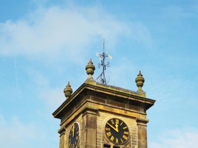 T:UK - Meltham Church Tower Vane