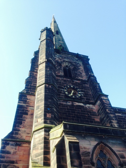 T:UK - Davenham Church Spire