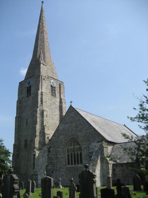 T:UK - Kidwelly Church Spire