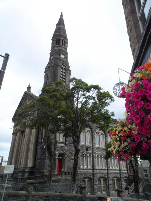 T:UK - Llansamlet Church Tower Flagstaff