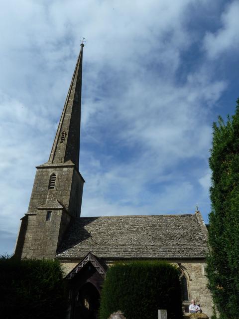 T:UK - Shurdington Parish Church Spire