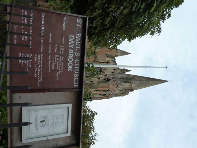 T:UK - Daybrook Church Spire