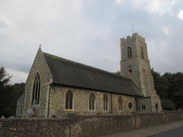 T:UK - Coltishall Church Tower Flagstaff