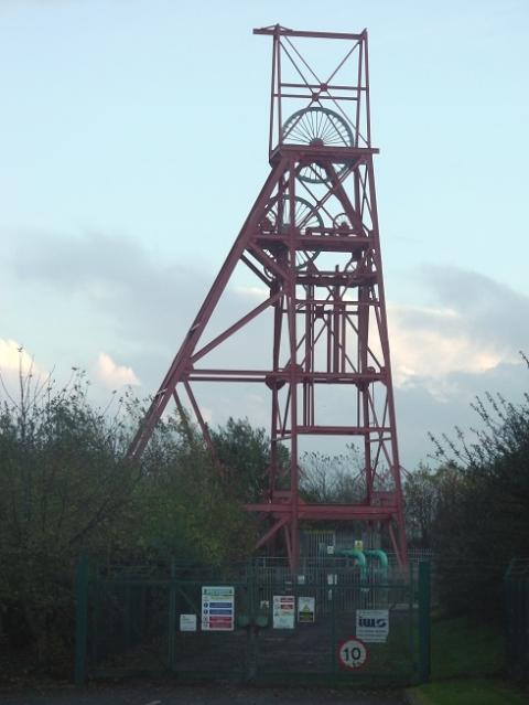 T:UK - Frances Colliery Main Shaft