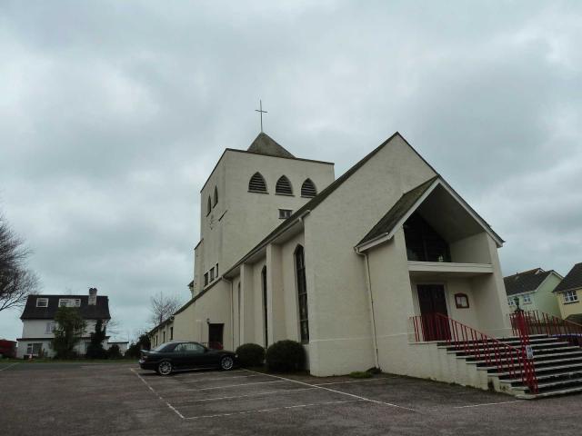 T:UK - Goodrington Church Spire St Georges