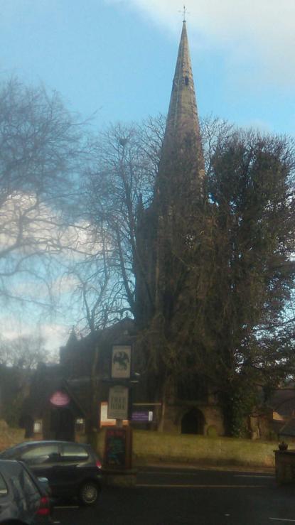 T:UK - Dronfield Church Spire