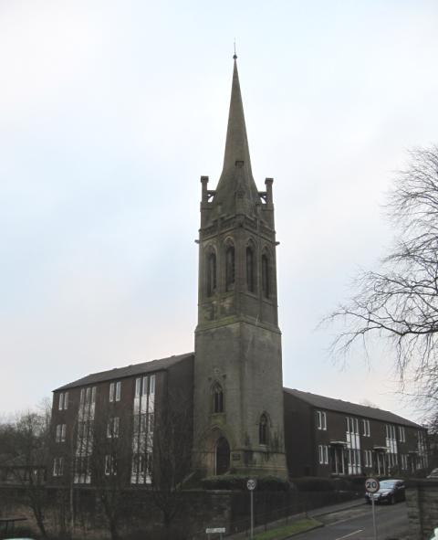 T:UK - Manchester Road Methodist Church Spire